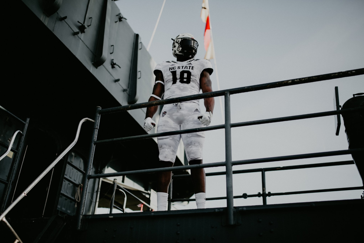 NC State unveils "Stealth Wolf" uniform - Uniform Authority