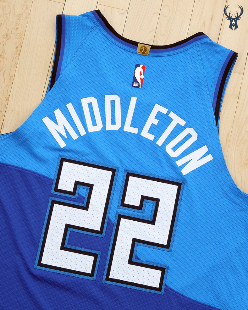 Bucks unveil Great Lakes-inspired City Editon uniform - Uniform Authority